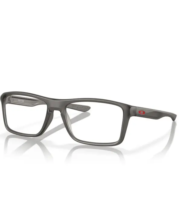 Oakley Rectangle Full Rim Eyeglasses - Satin Gray Smoke