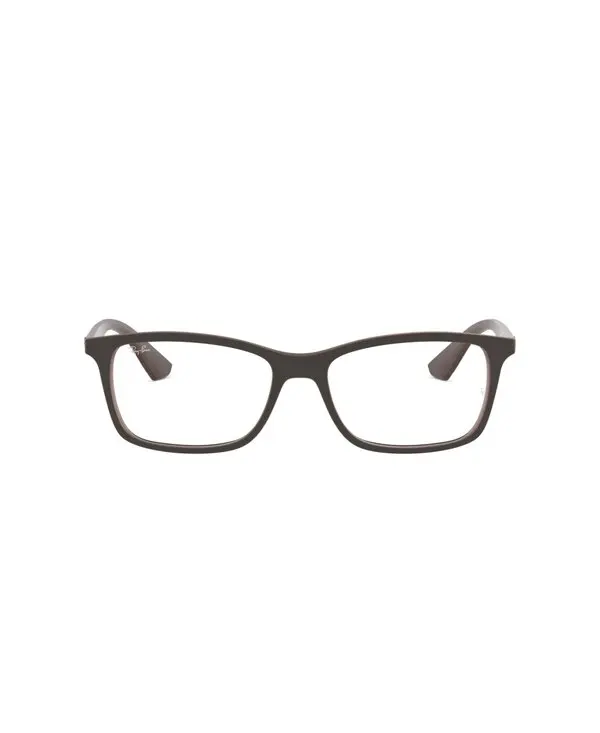 Ray-ban Square Frame Eyeglasses - Transparent Brown