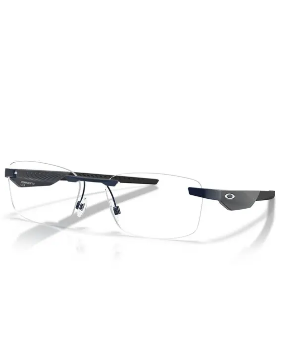 Oakley Rimless Rectangle Eyeglasses - Matte Midnight