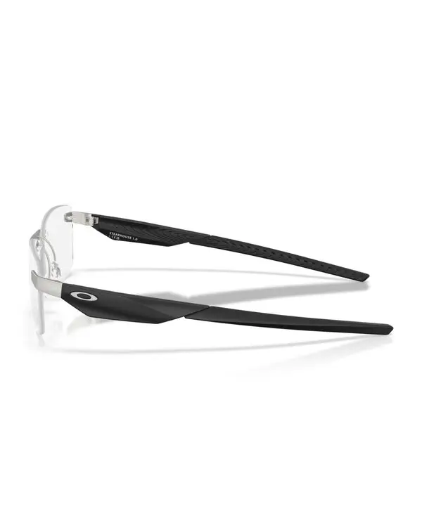 Oakley Rectangle Eyeglasses - Satin Chrome