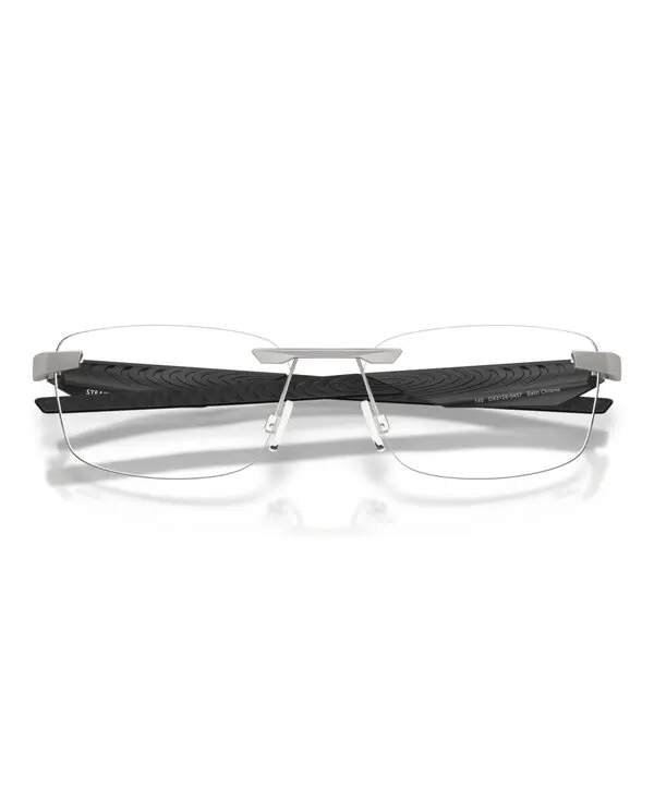 Oakley Rectangle Eyeglasses - Satin Chrome