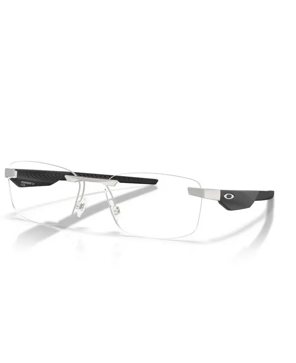 Oakley Rectangle Eyeglasses - Satin Chrome