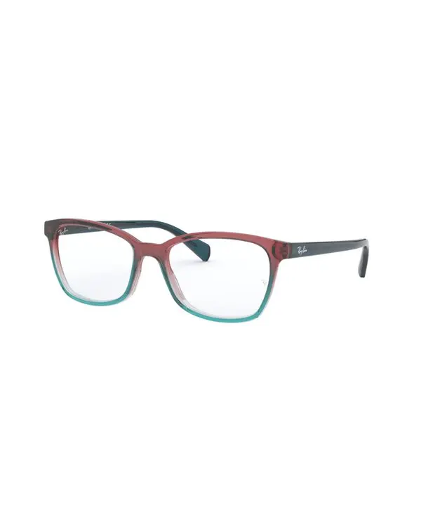 Ray-ban Butterfly Eyeglasses - Burgundy White  Blue