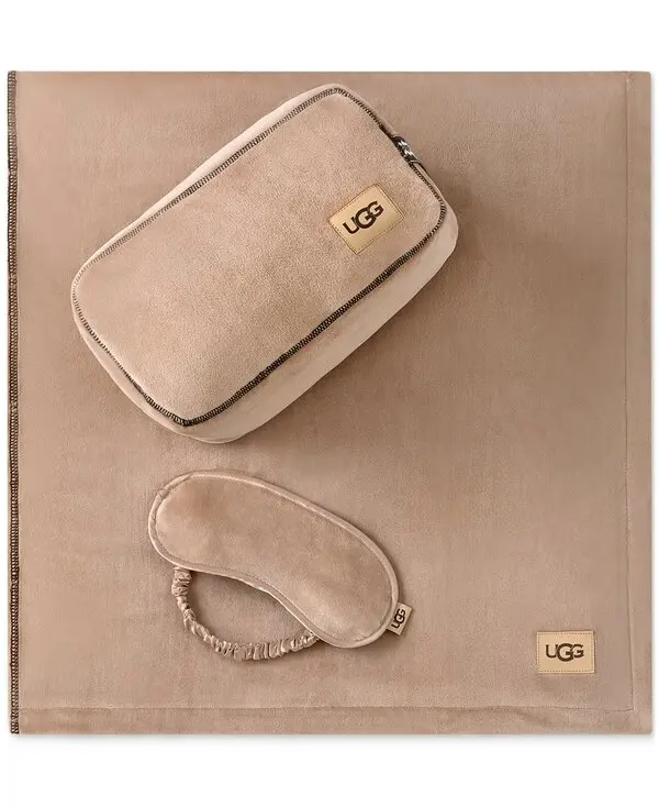 UGG Raegan 3-pc. Throw - Chestnut