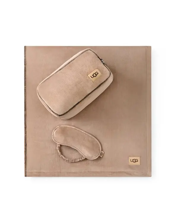 UGG Raegan 3-pc. Throw - Chestnut
