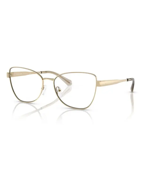 Michael Kors Cat Eye Eyeglasses - Light Gold