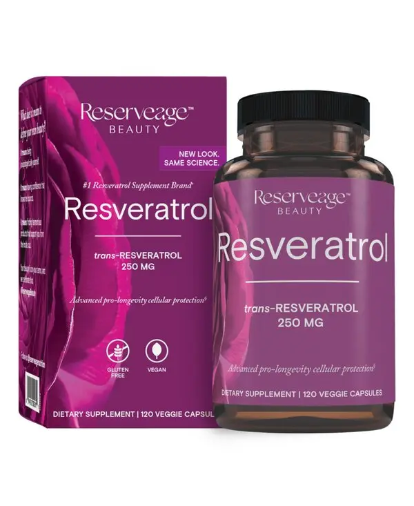 RESERVEAGE Resveratrol 250 Mg - No Color