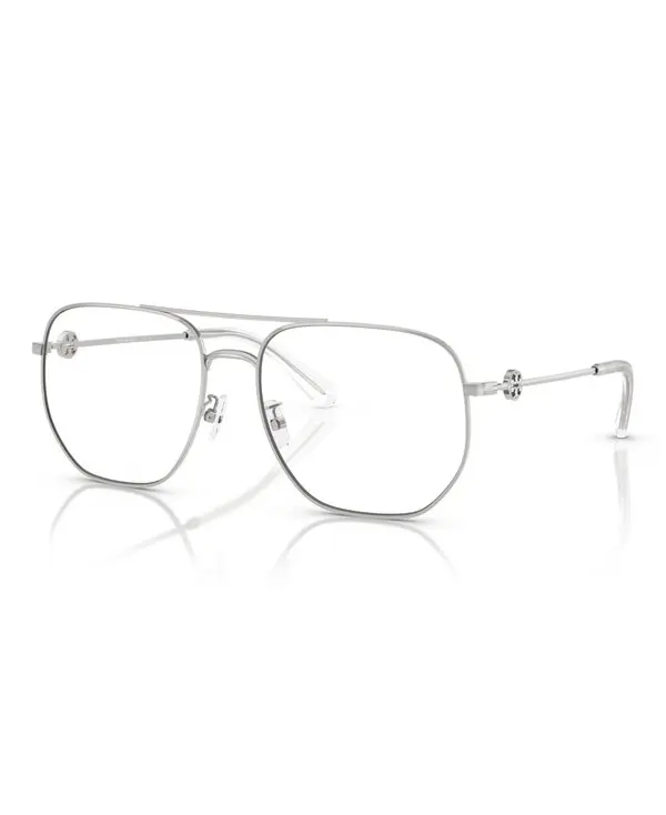 Tory Burch Aviator Eyeglasses - Silver