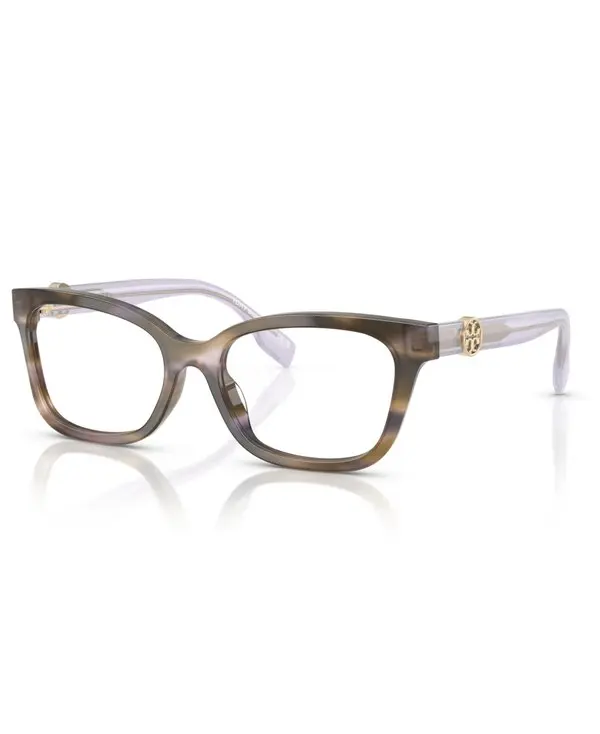 Tory Burch Phantos Eyeglasses - Striated Purple
