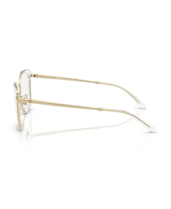Tory Burch Irregular Full Rim Eyeglasses - Clear