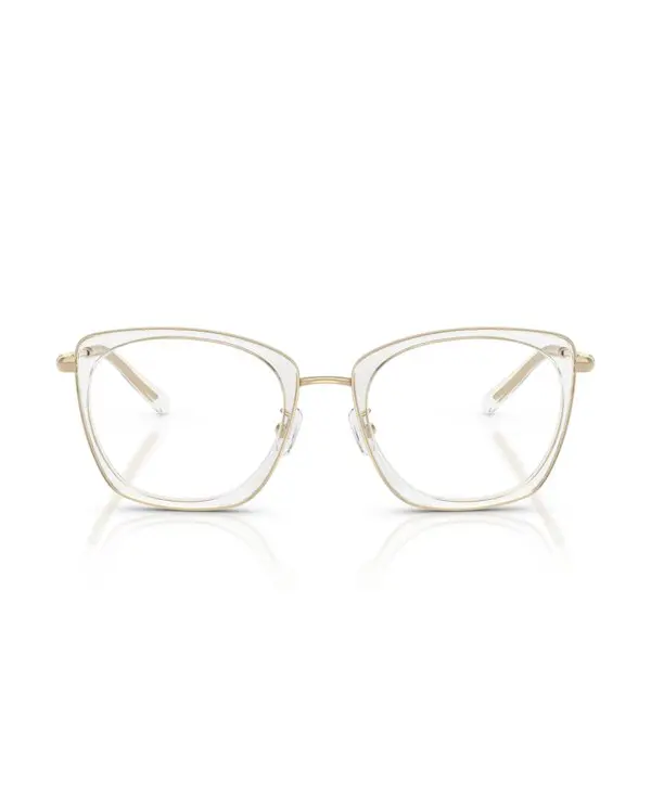 Tory Burch Irregular Full Rim Eyeglasses - Clear
