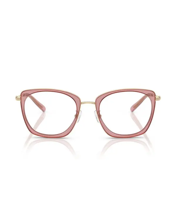 Tory Burch Irregular Metal Eyeglasses - Light Pink