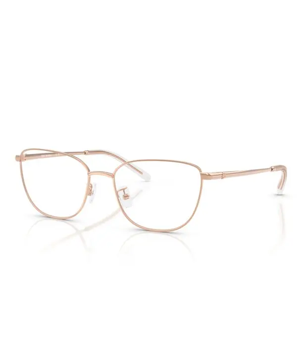 Tory Burch Square Eyeglasses - Light Rose Gold