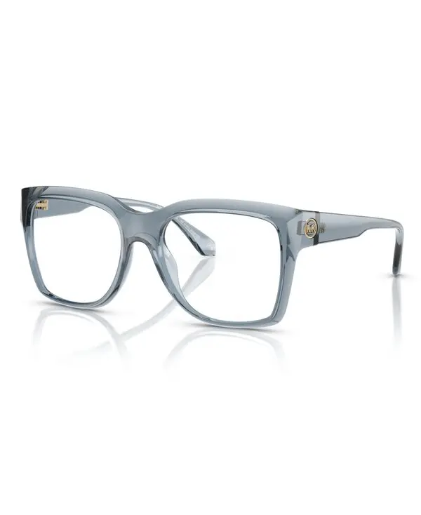Michael Kors Square Sarasota Eyeglasses - Denim Transparent