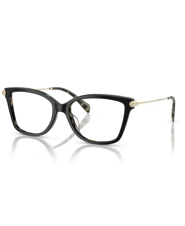 Michael Kors Kingston Eyeglasses - Black,amber Tortoise