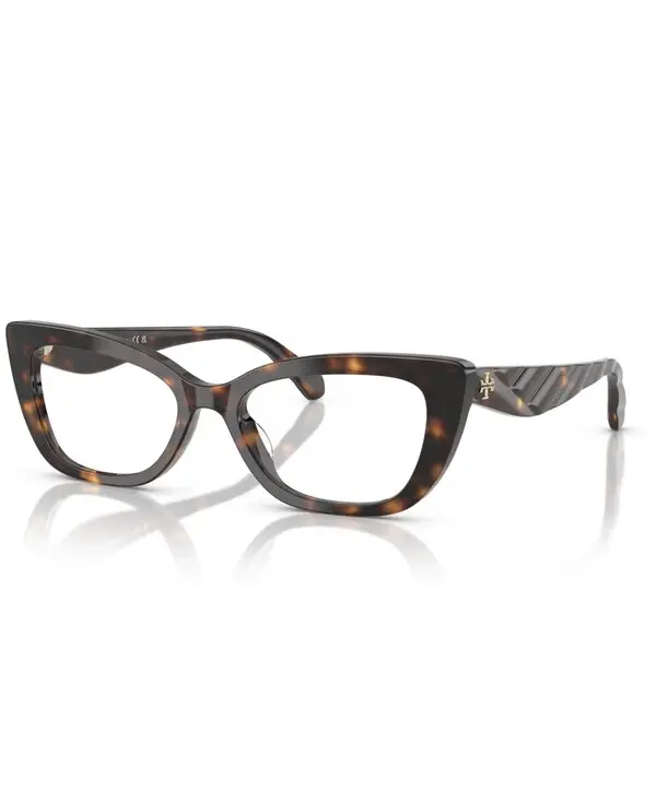 Tory Burch Cat Eye Eyeglasses - Dark Tortoise