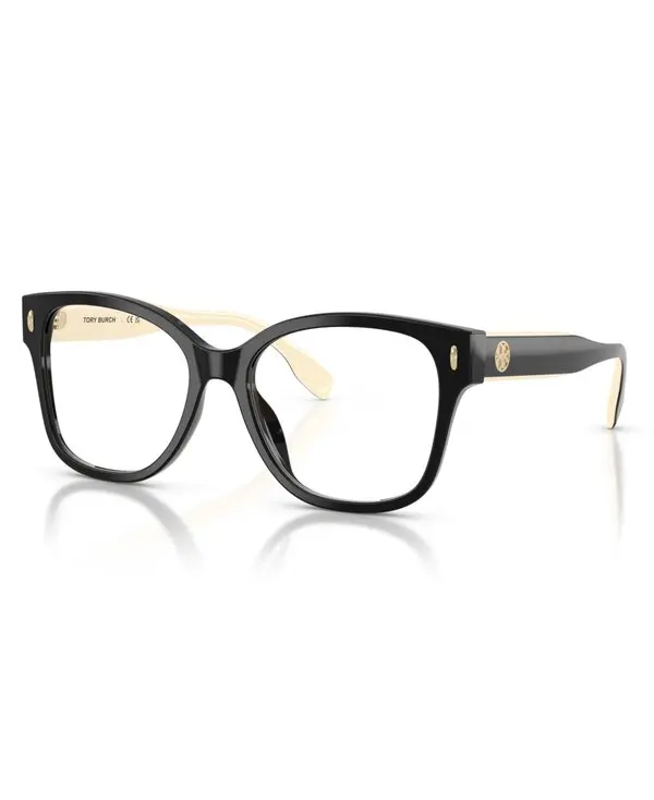 Tory Burch Square Eyeglasses - Black