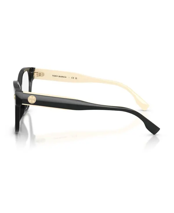 Tory Burch Square Eyeglasses - Black