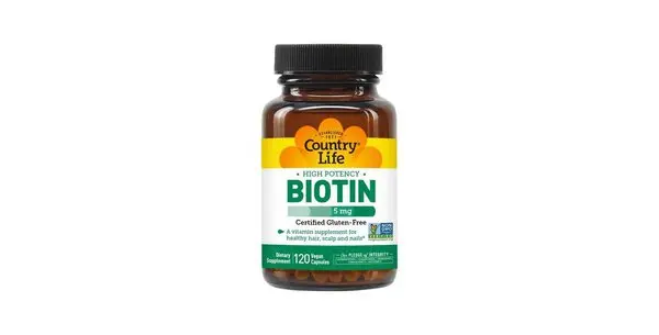 COUNTRY LIFE Biotin High Potency Vegetarian - No Color