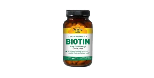 COUNTRY LIFE Biotin High Potency Vegetarian - No Color