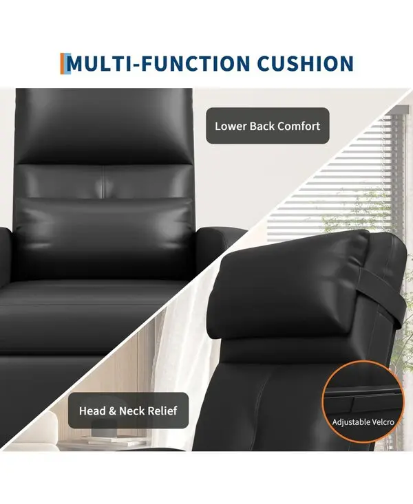 GAOMON Power Recliner Chair With Massage And Heat With Massage Function With Lumbar Support