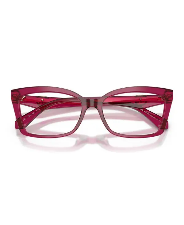 Michael Kors Garzeno Eyeglasses - Transparent Plum