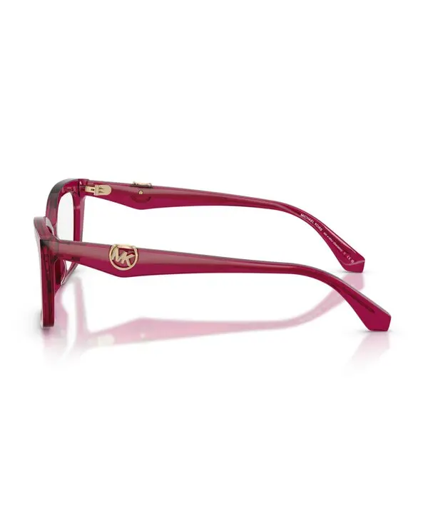 Michael Kors Garzeno Eyeglasses - Transparent Plum