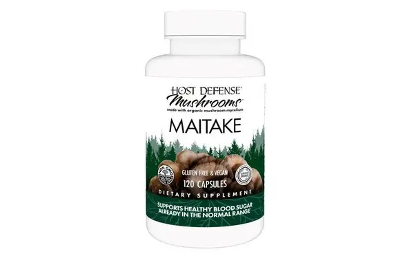 HOST DEFENSE Maitake Capsules 120 Ct - No Color