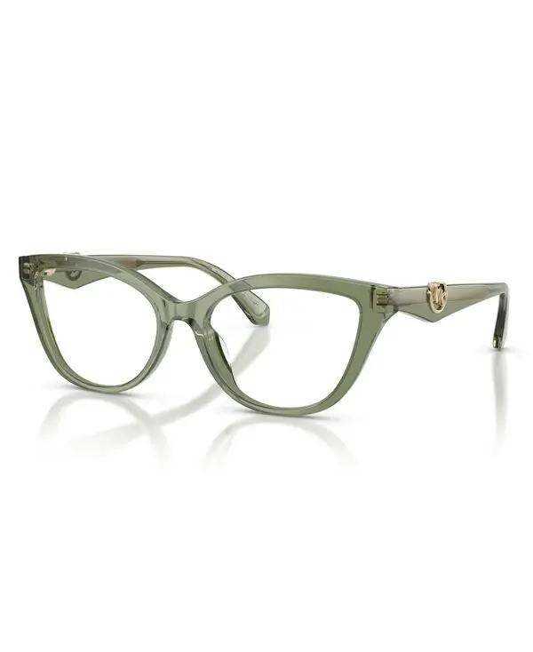 Michael Kors Cat Eye Eyeglasses - Green Transparent