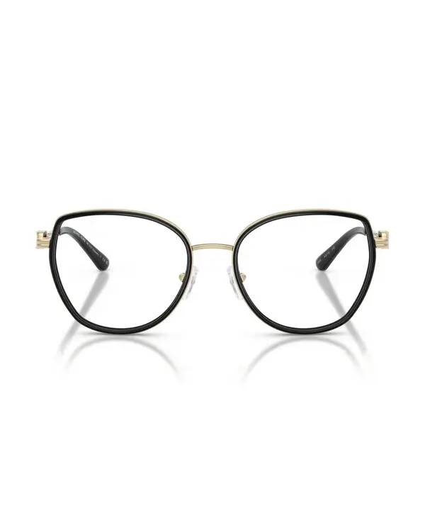 Michael Kors Round Metal Eyeglasses - Black