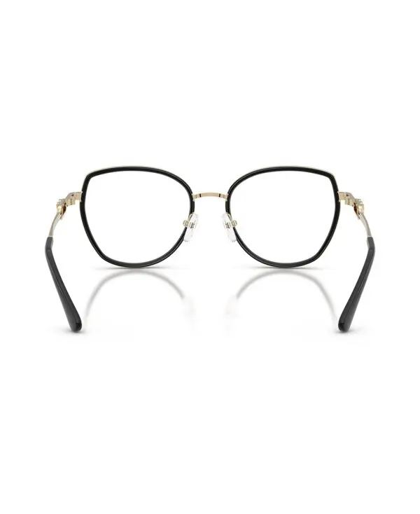 Michael Kors Round Metal Eyeglasses - Black