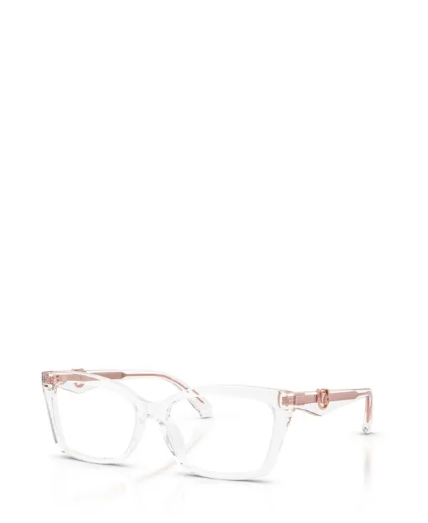 Michael Kors Square Garzeno Eyeglasses - Crystal
