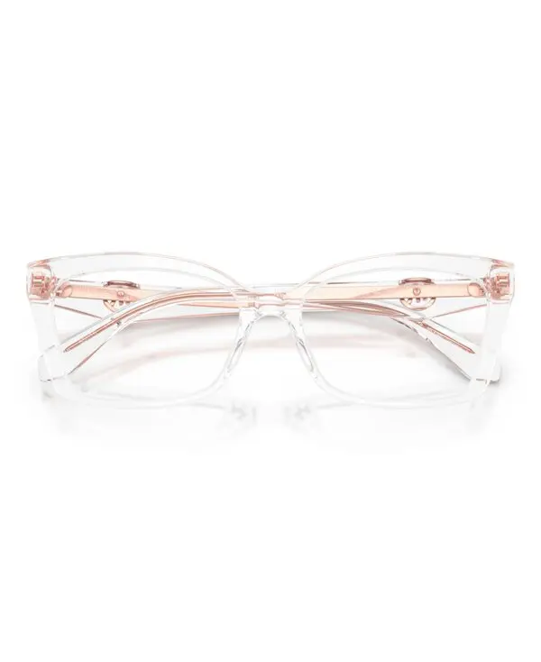 Michael Kors Square Garzeno Eyeglasses - Crystal