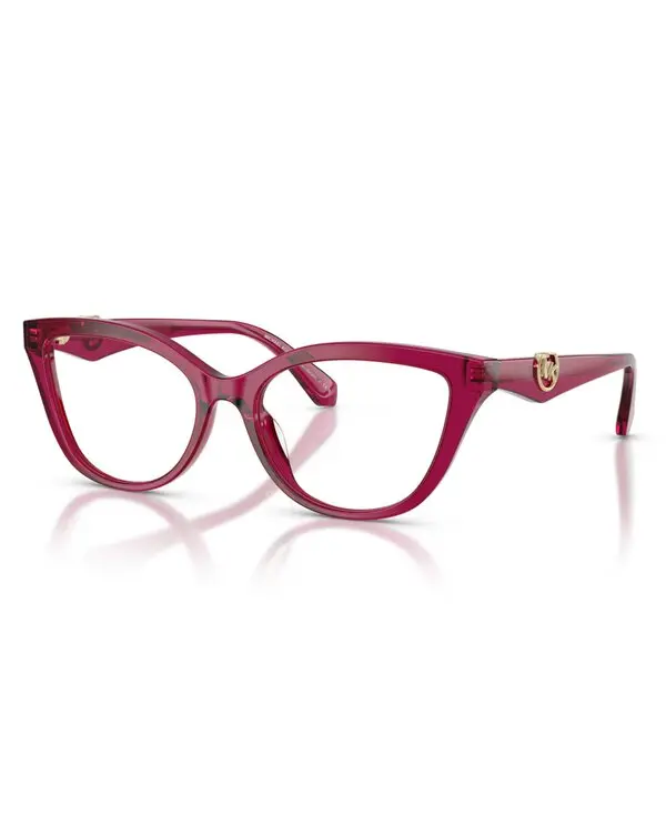 Michael Kors Cat Eye Eyeglasses - Transparent Plum