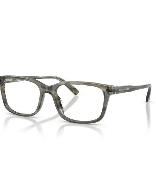 Michael Kors Square Eyeglasses - Charcoal Horn