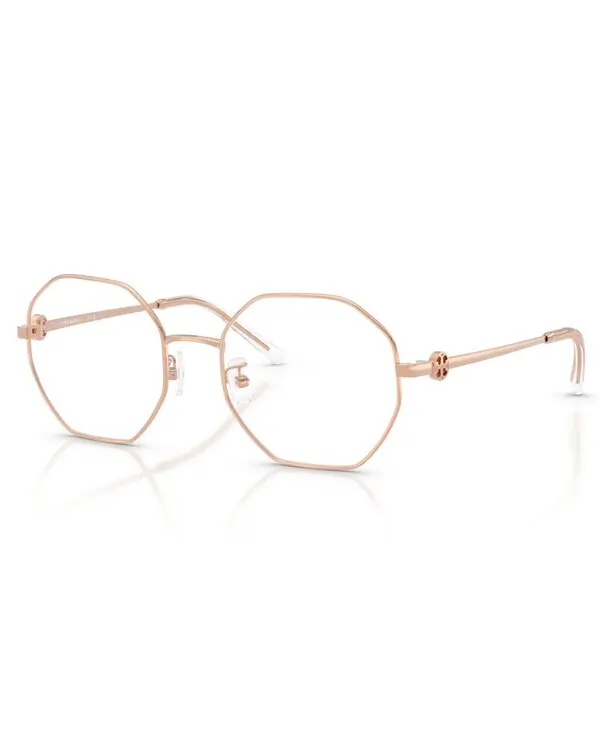 Tory Burch Irregular Eyeglasses - Light Rose Gold