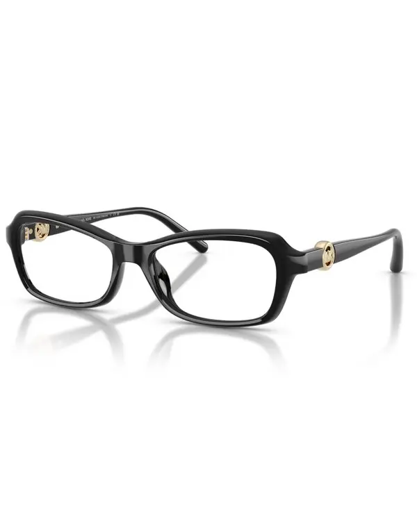 Michael Kors Round Frame Eyeglasses - Black