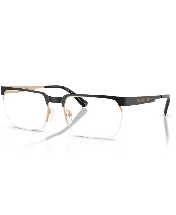 Michael Kors Rectangle Eyeglasses - Black Matte