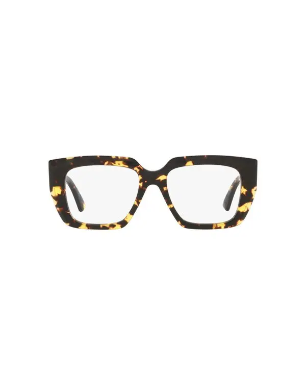 Bottega Veneta Rectangle Eyeglasses - Tortoise