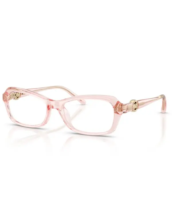 Michael Kors Hakone Eyeglasses - Light Pink Transparent