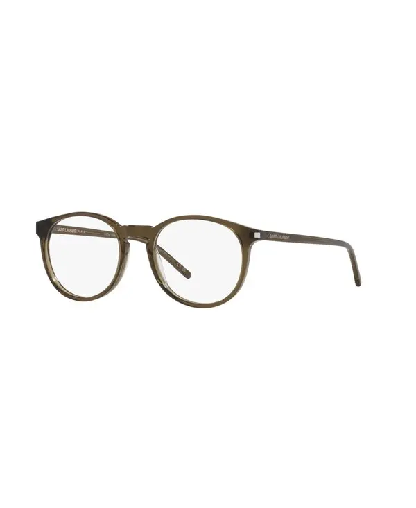 Saint Laurent Round Eyeglasses - Dark Green