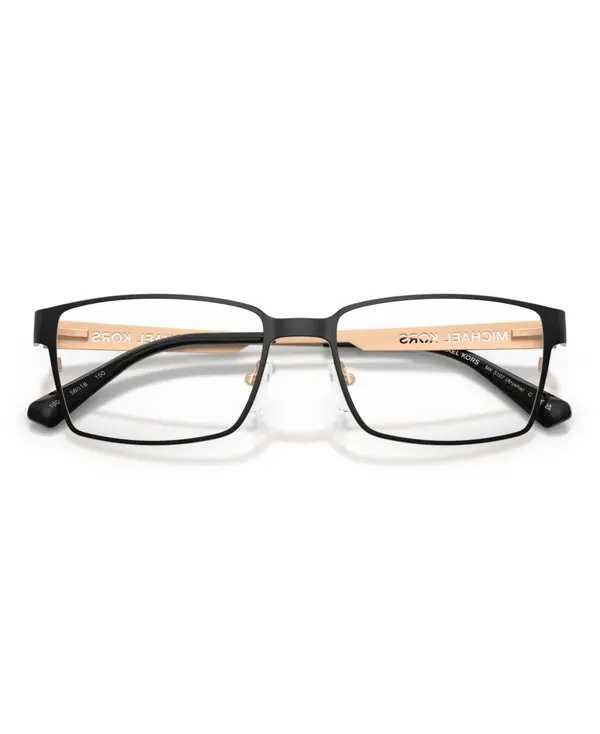 Michael Kors Rectangle Eyeglasses - Black Matte