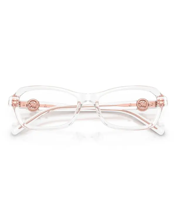 Michael Kors Round Frame Eyeglasses - Clear