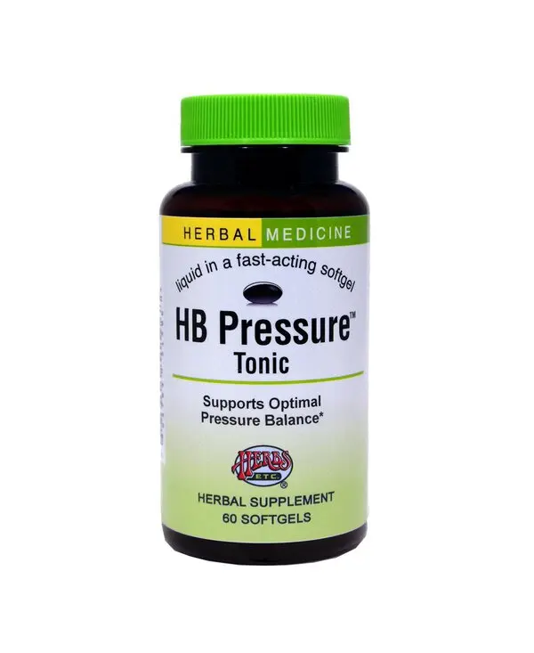 TRACE MINERALS Hb Pressure Tonic Herbs Etc 60 Softgel - No Color