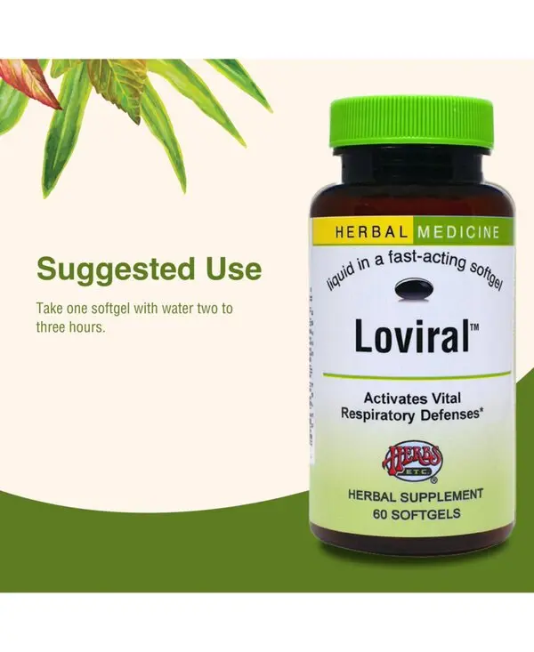 TRACE MINERALS Loviral 60 Ct Softgels