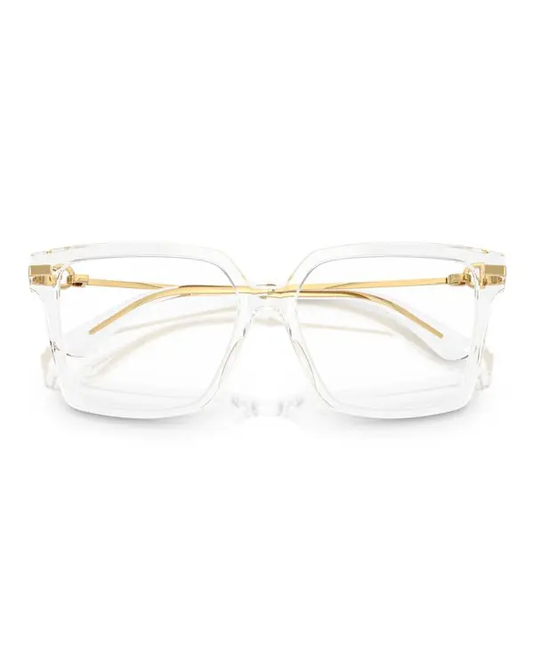 Dolce & Gabbana Square Acetate Eyeglasses - Crystal
