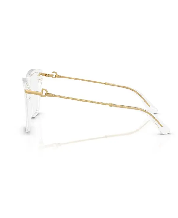 Dolce & Gabbana Square Acetate Eyeglasses - Crystal