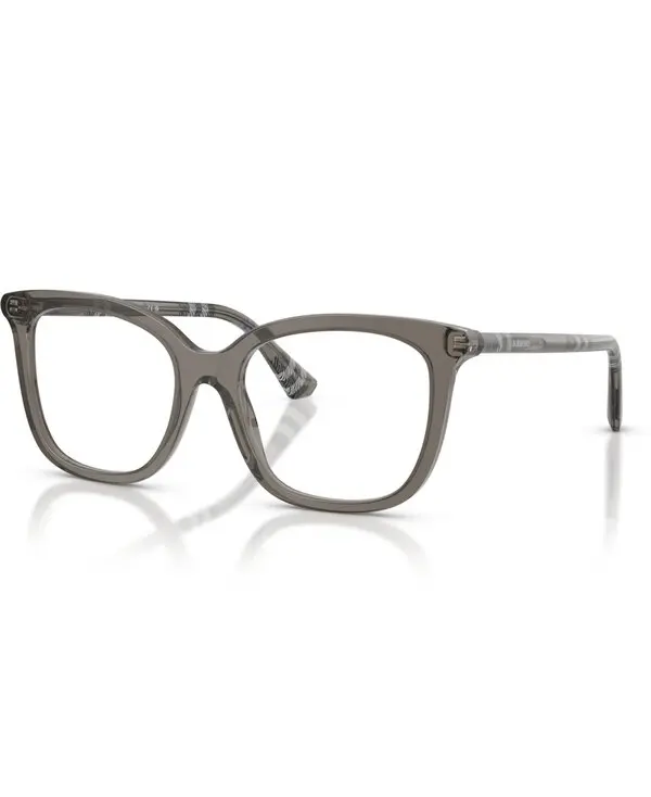 Burberry Square Acetate Eyeglasses - Gray