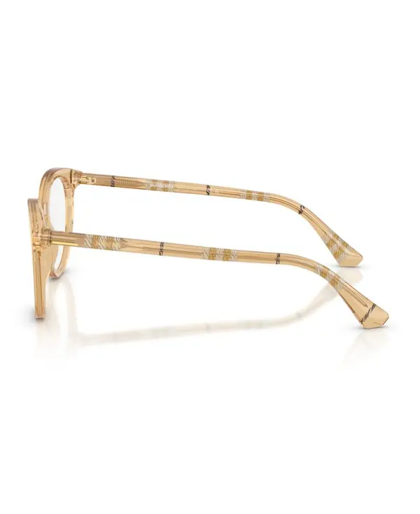 Burberry Round Frame Acetate Eyeglasses