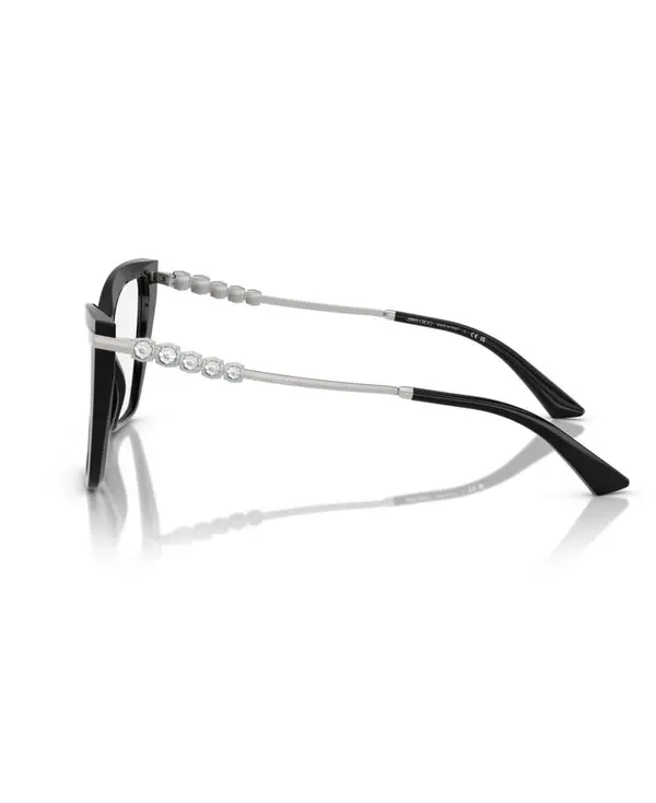 JIMMY CHOO Full Rim Eyeglasses - Black